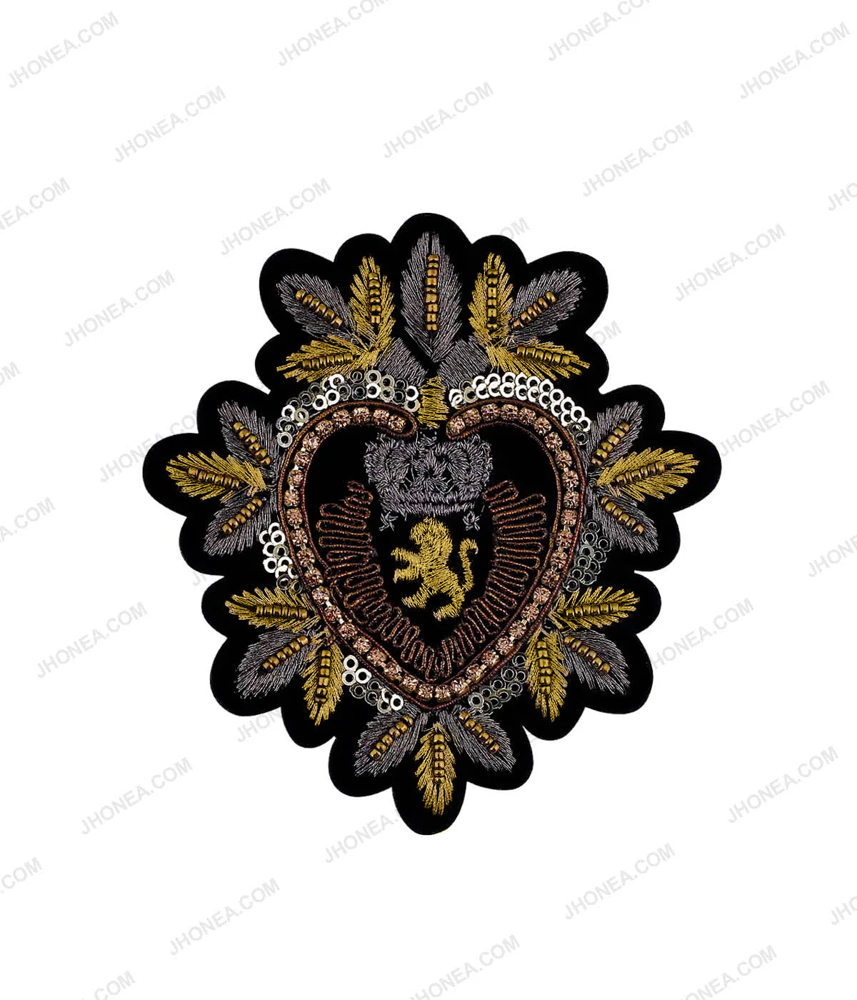 Beaded Embroidery Diamond Patches for Men/Women Clothing – JHONEA ...