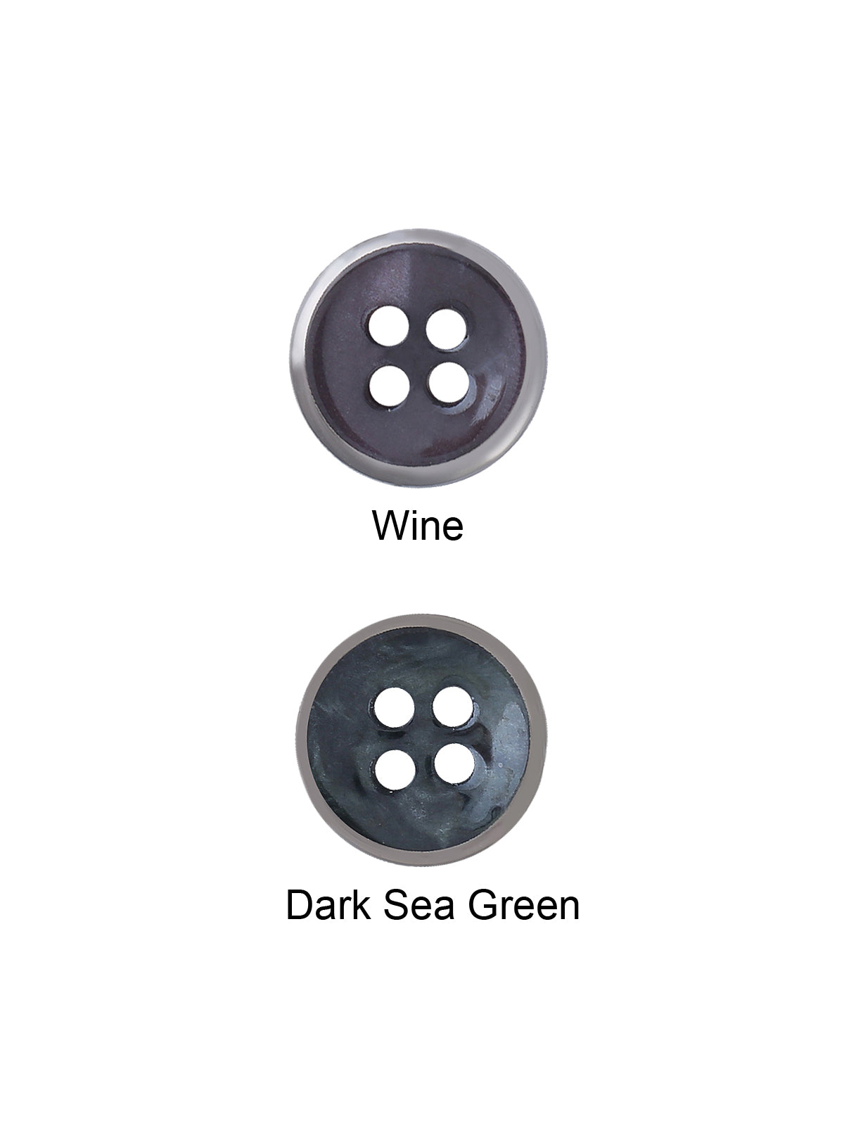 Decorative Round Shape 4 Hole 10mm Fancy Shirt Button JHONEA ACCESSORIES