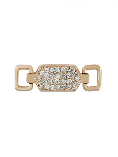 Hexagon Shape Shiny Diamond Golden Fancy Belt Buckle – JHONEA ACCESSORIES