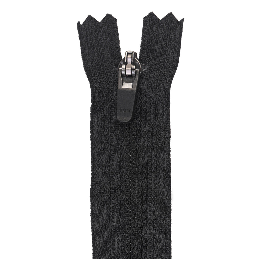 YKK- #3 Black/White Reverse Coil Closed-End YKK Zipper – JHONEA ACCESSORIES