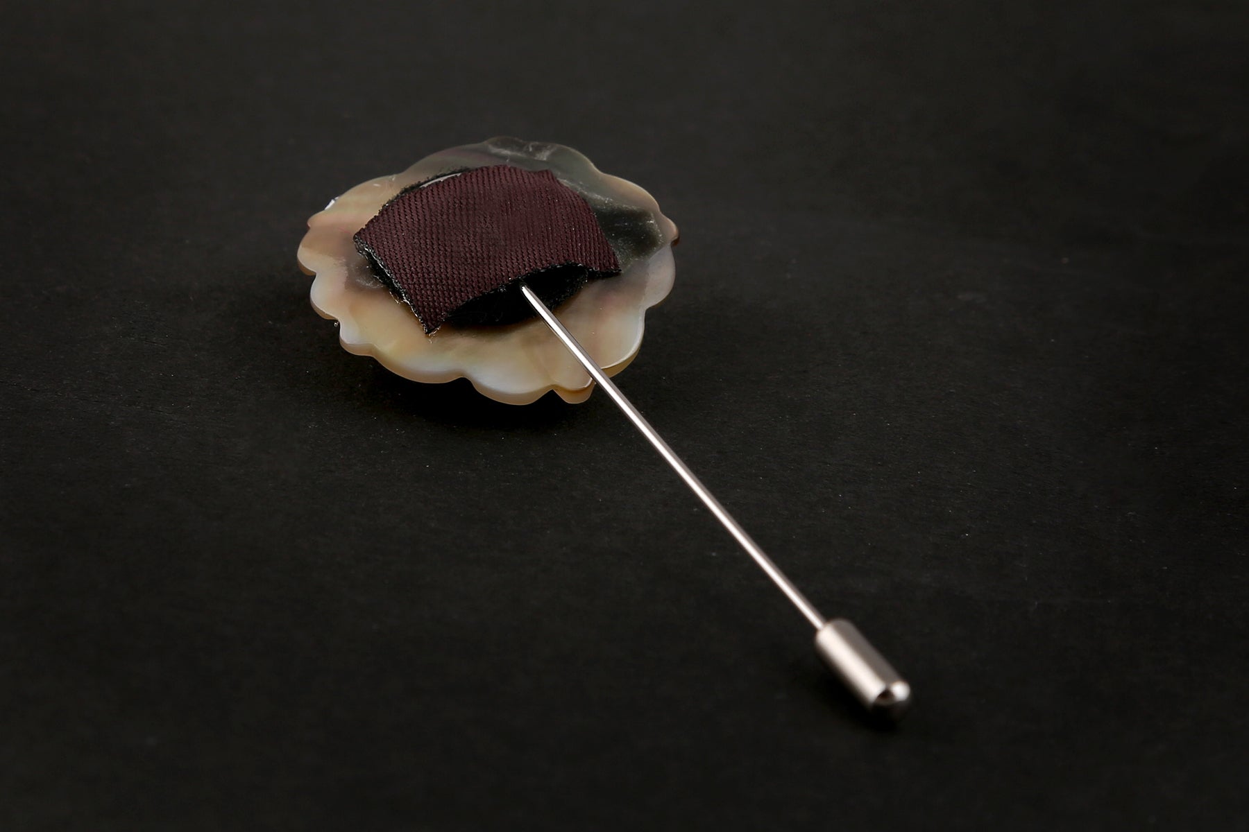 Elegant Handcrafted Silver Unisex Lapel Pin for Suits – JHONEA ACCESSORIES